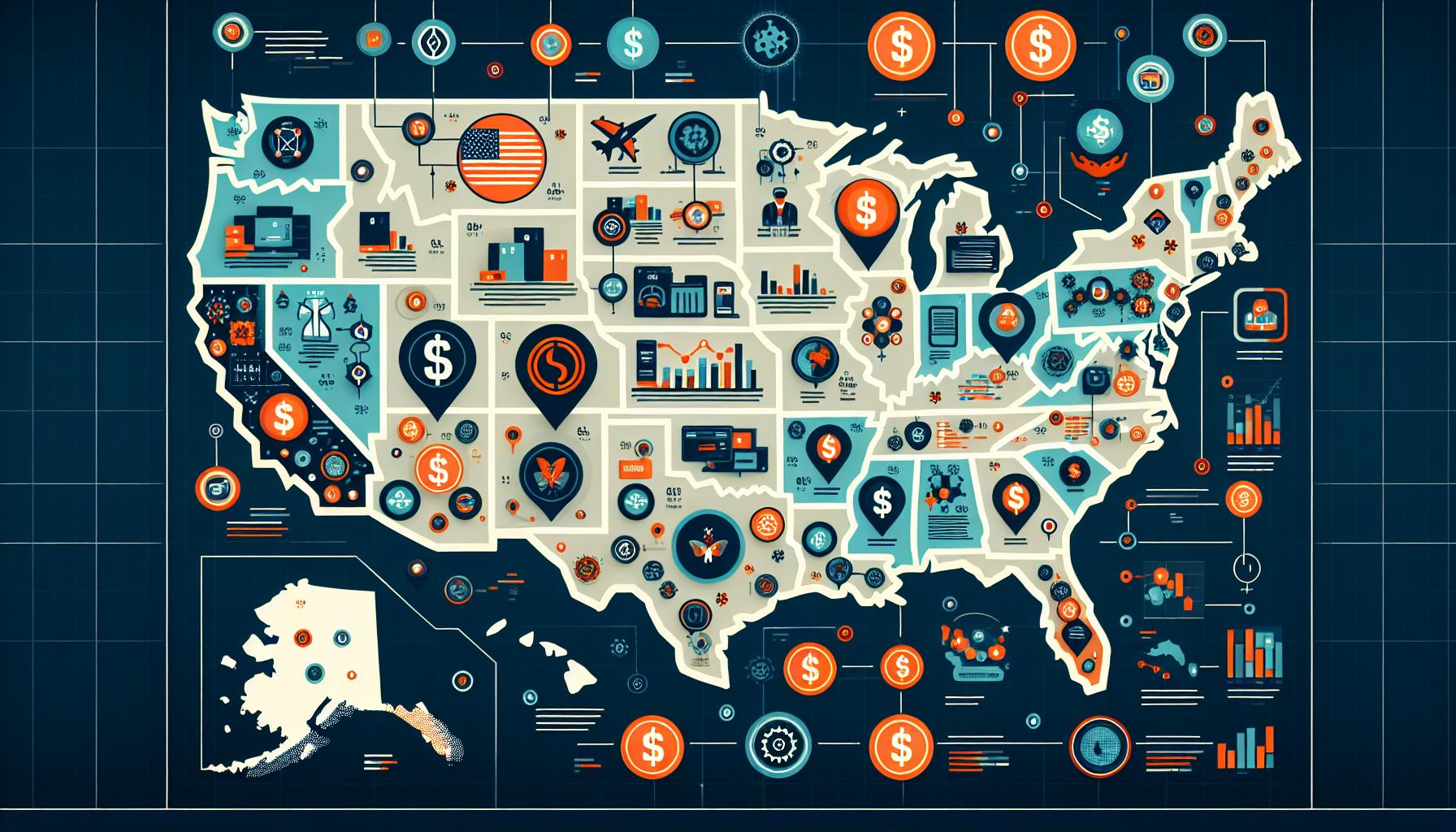 Average Salary by State in the USA in 2024 - TimePayout
